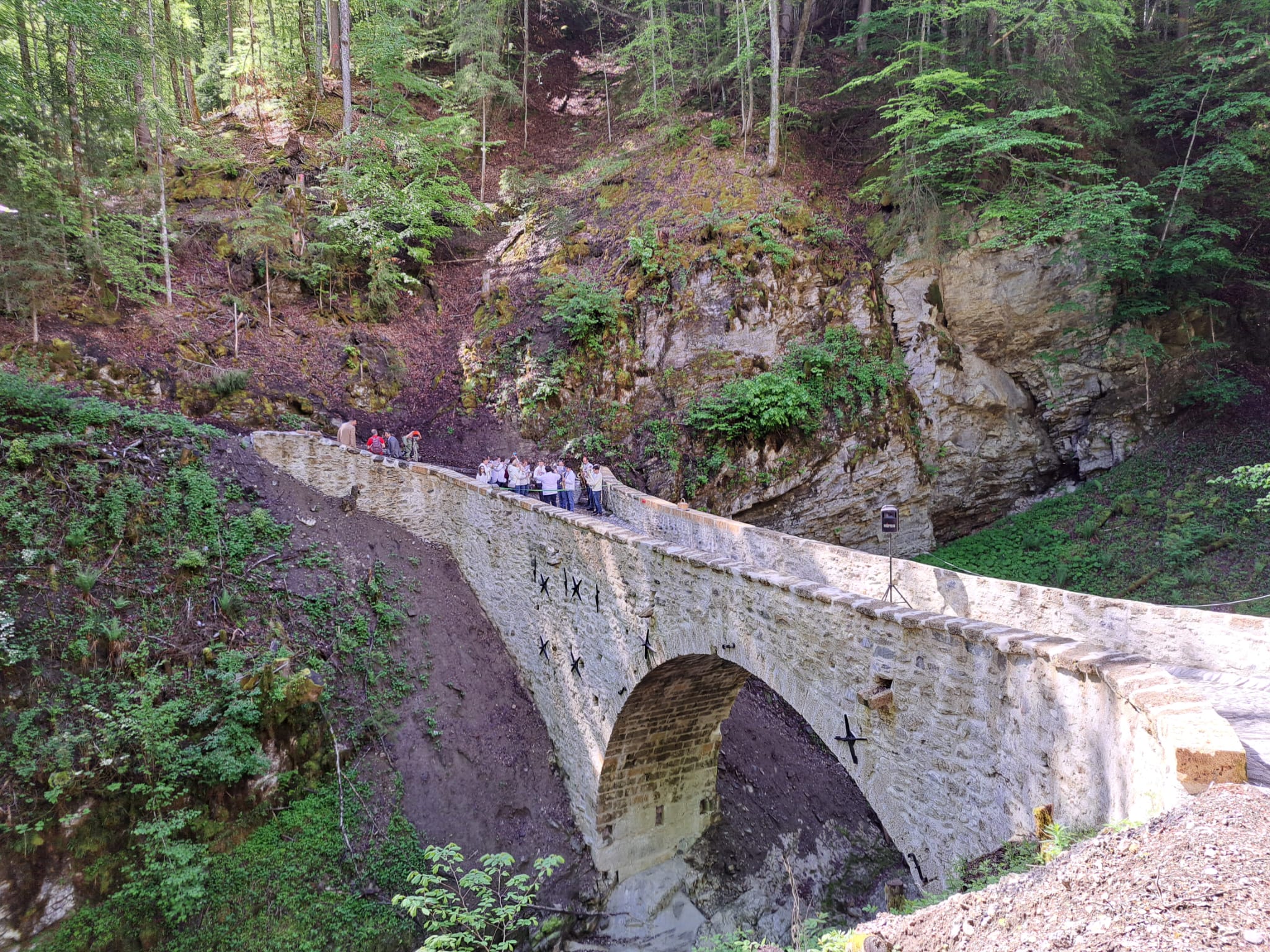 Radio Chablais - Le pont des Planches, au Sepey, permet à nouveau de ...