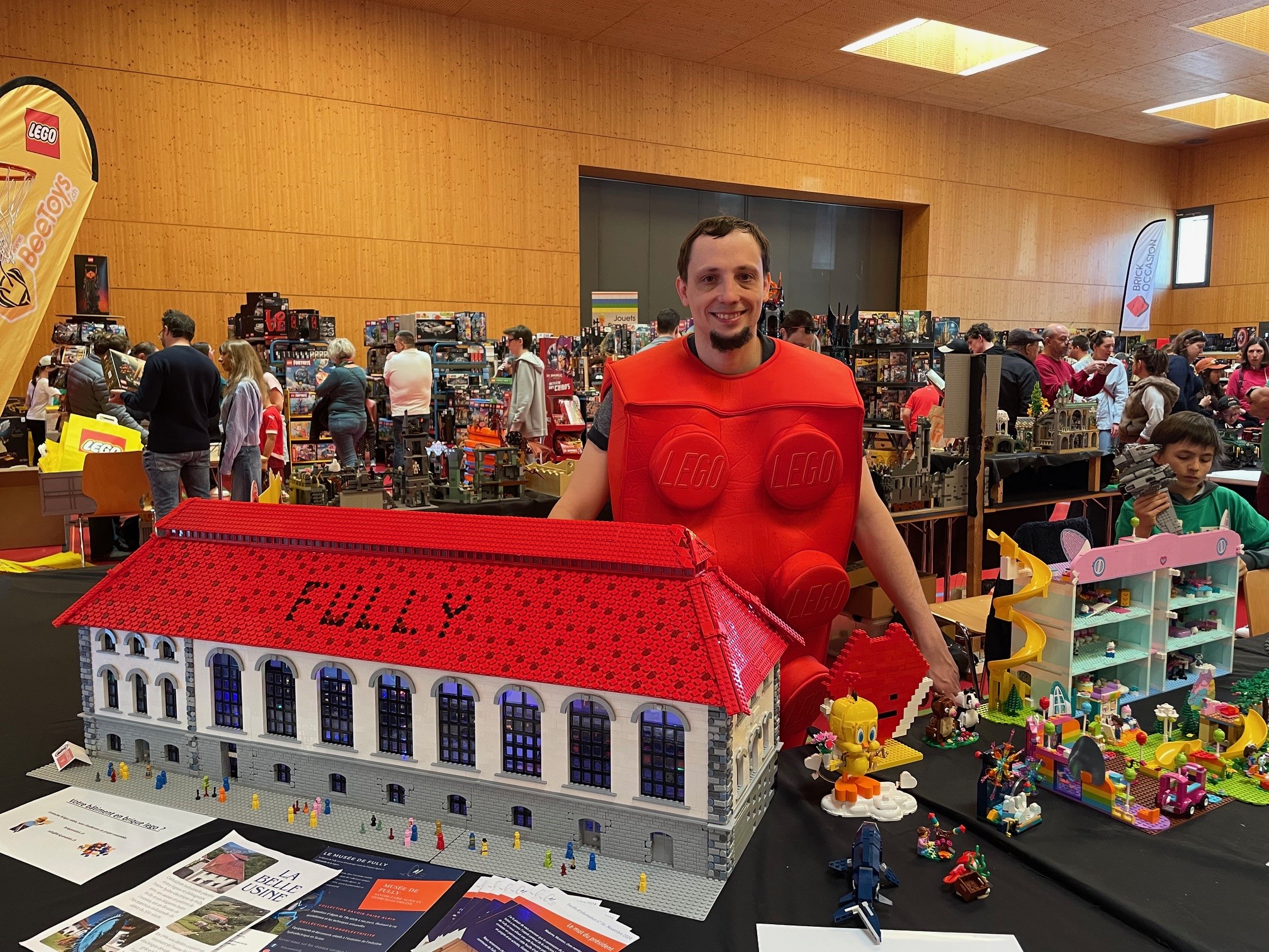 Radio Chablais - Les Lego étaient en fête à Fully ce week-end