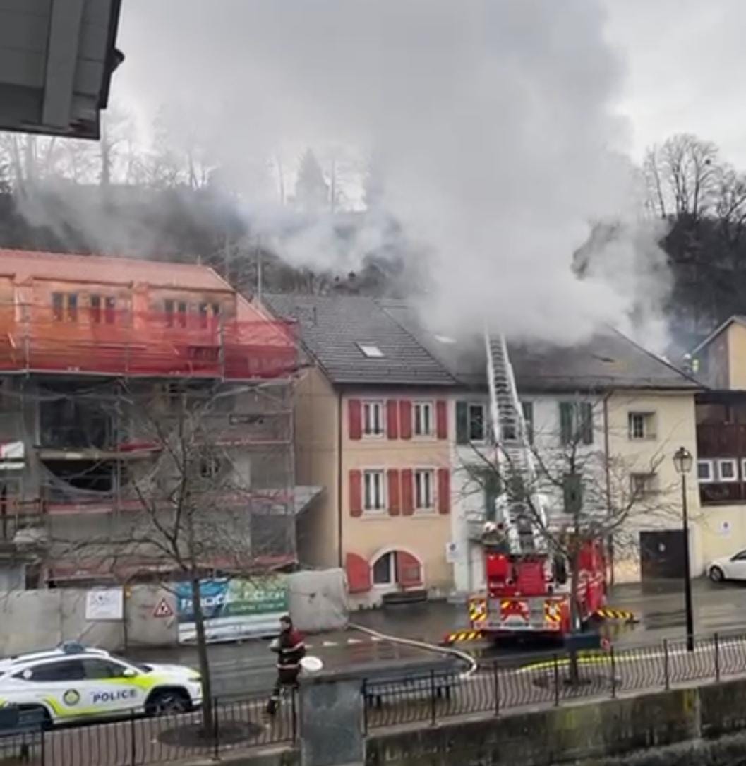 Radio Chablais - Un incendie s'est déclaré ce vendredi matin à Bex